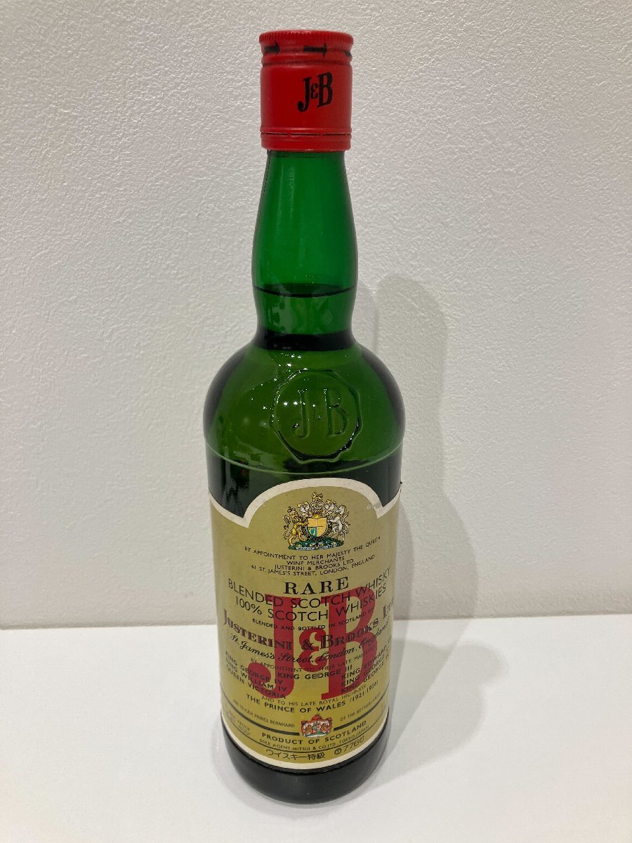 O10394 J&B Justerini & Brooks RARE レア 760ml 43% スコッチウイスキー(スコッチ)｜売買されたオークション情報、yahooの商品情報をアーカイブ公開 ...