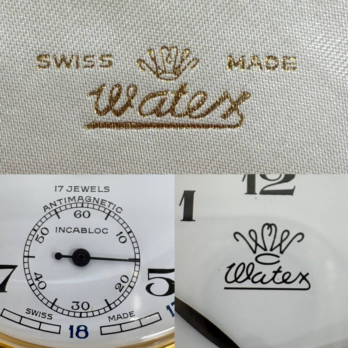 Yahoo!オークション - FM394 3 稼働 Watex ワテックス 懐中時計 17石 ...