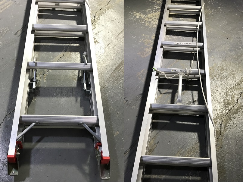 引取歓迎 PICA ピカコーポレイション 2連はしご 2EX-50 アルミ製 収縮 梯子 縮長3.23m/全長5.27m アップスライダー 足場 昇降 道具(はしご)｜売買されたオークション ...