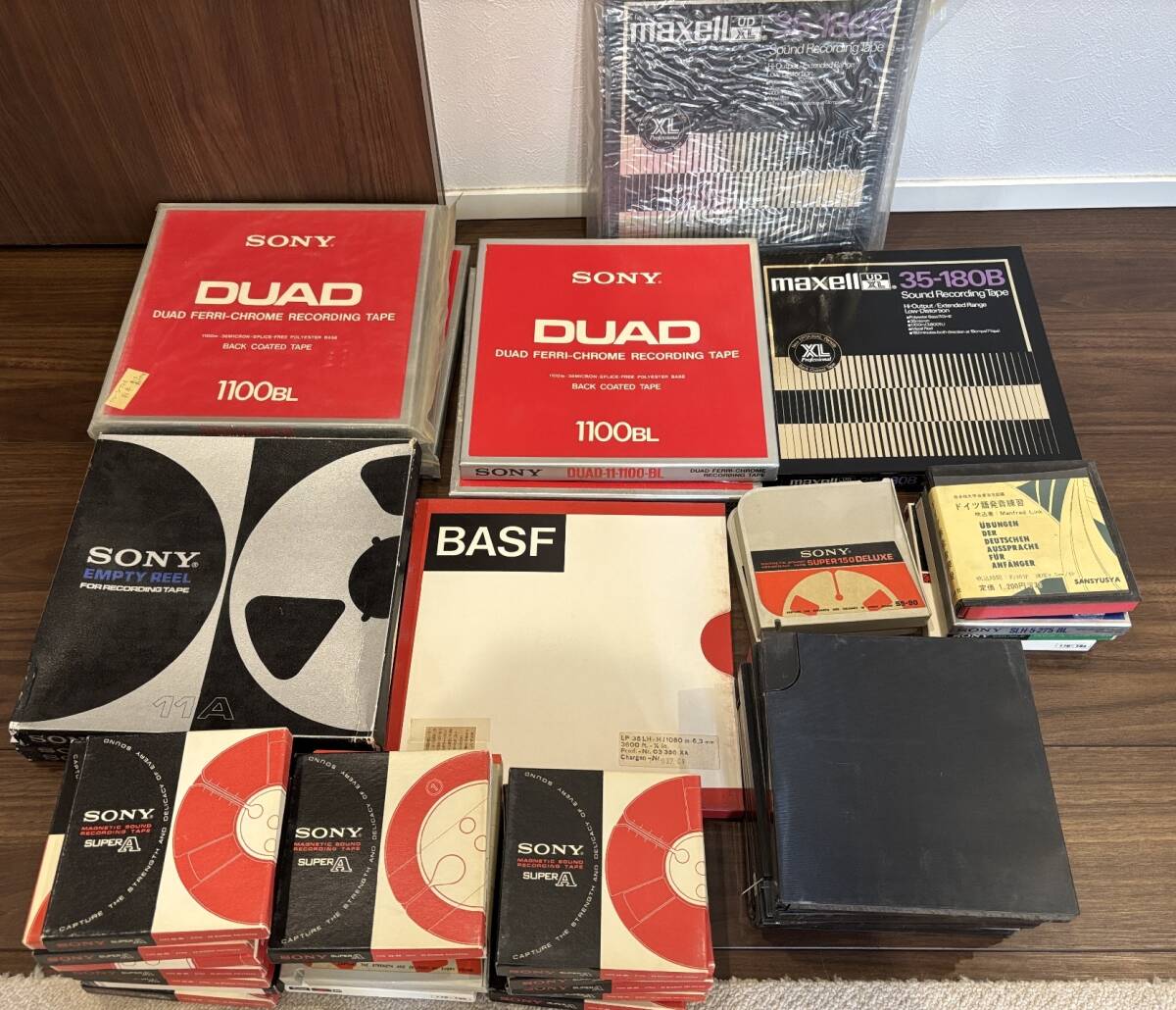 オープンリールテープ 41本 SONY DUAD Scotch マクセル UD XL 35-180B 10号 オープン メタル リール テープ 大量セット まとめて(記録媒体)｜売買された ...