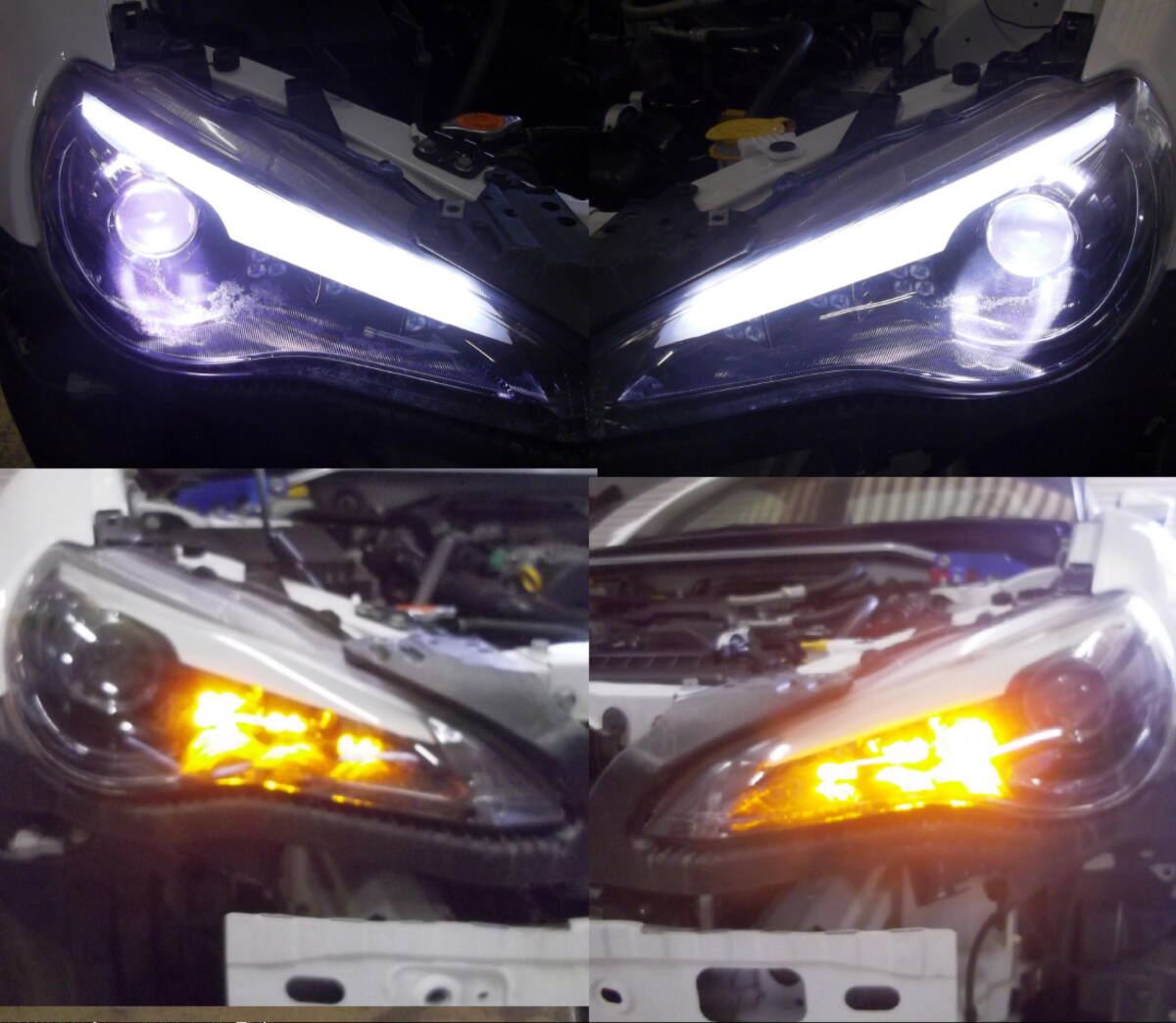 ZN6 86 前期 HID装着車 Valenti ヴァレンティ ジュエル シーケンシャルウィンカー ヘッドライト 左右 バラスト バーナー付 LED点灯OK(ヘッドライト)｜売買された ...