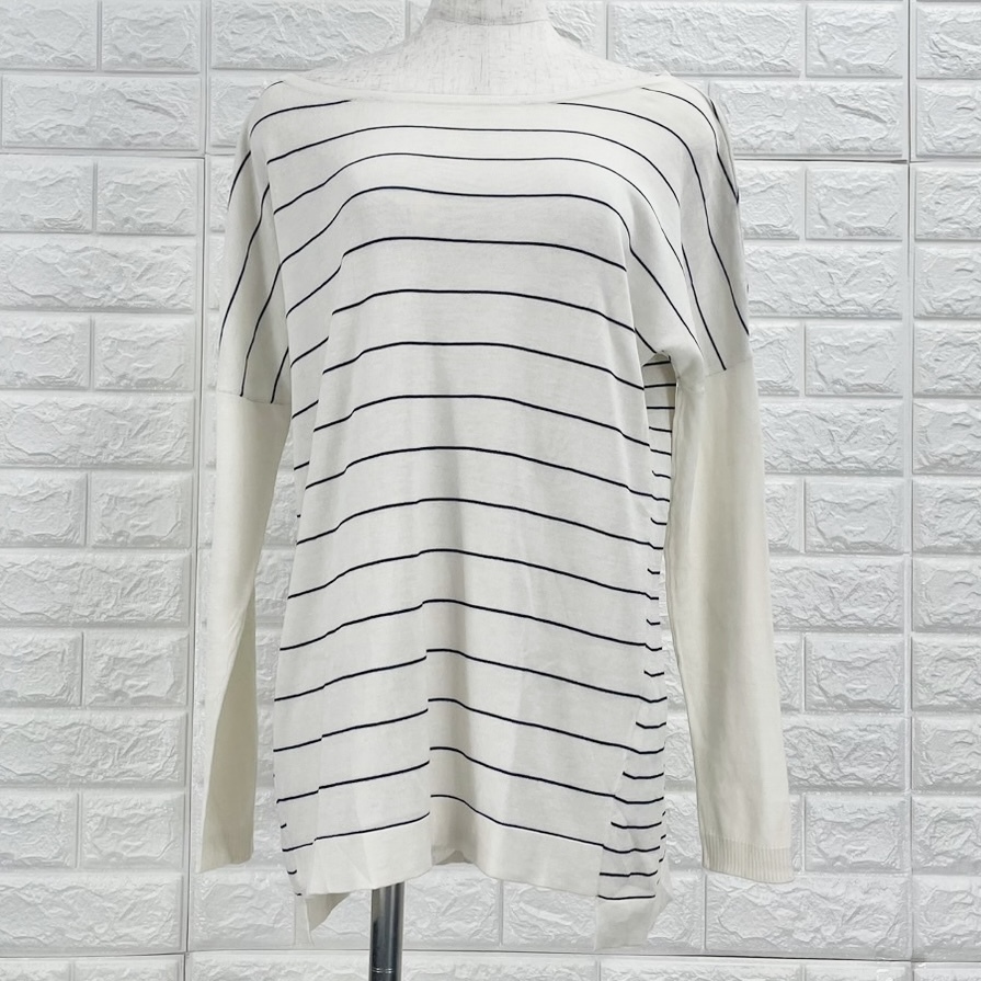 Yahoo!オークション - 【A3448】INDIVI インディヴィ ニット プルオー...