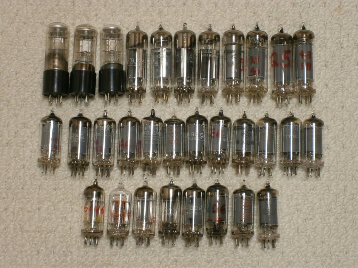 Yahoo!オークション - 6ME5 6AQ5 6X4 6BE6 6AV6 6BA6 6AU6 6BD6 未使用...