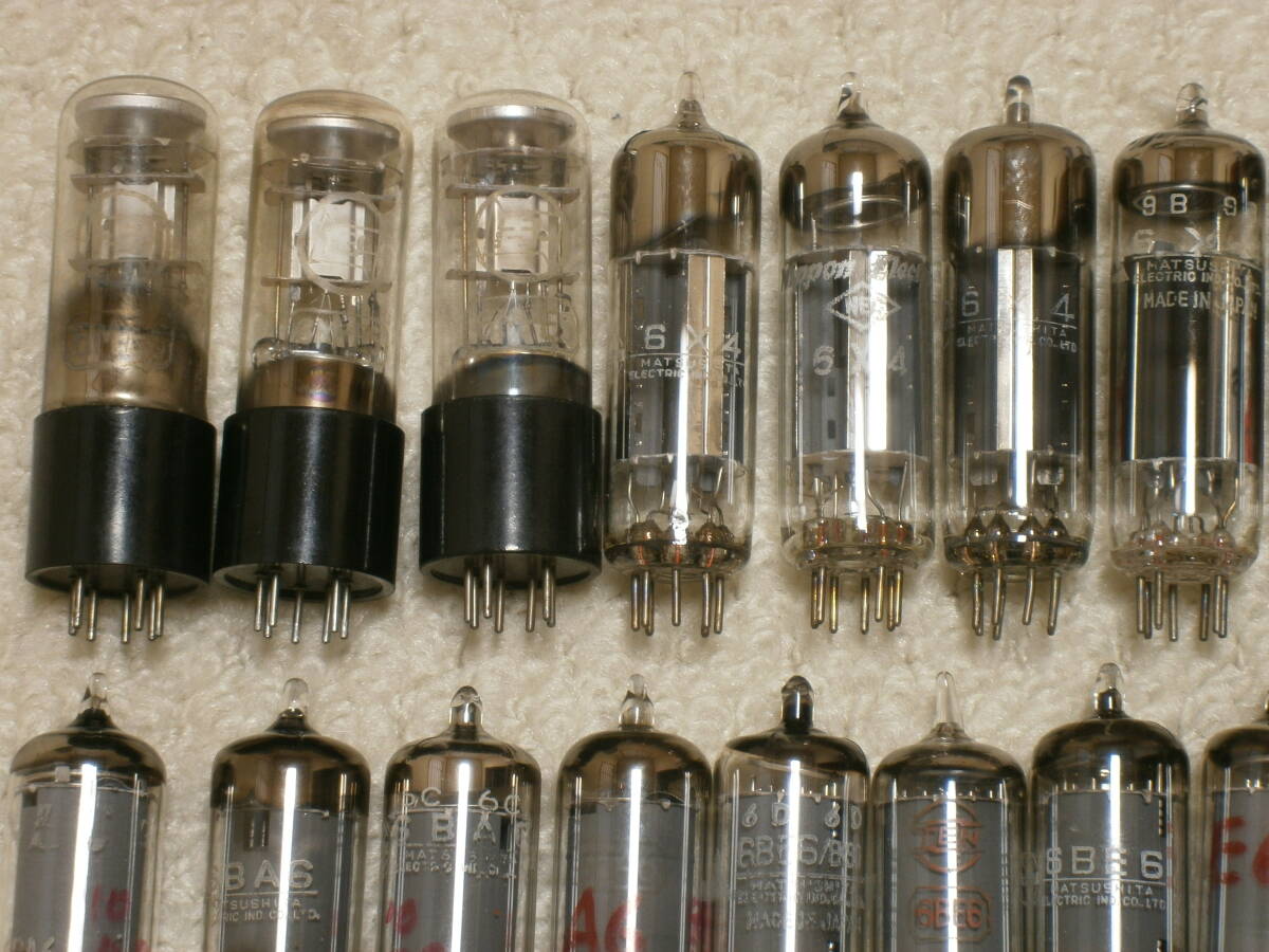 Yahoo!オークション - 6ME5 6AQ5 6X4 6BE6 6AV6 6BA6 6AU6 6BD6 未使用...