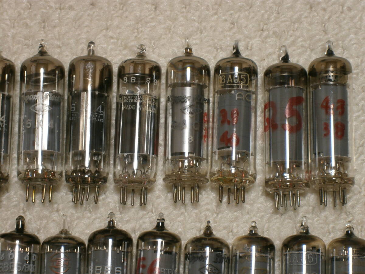 Yahoo!オークション - 6ME5 6AQ5 6X4 6BE6 6AV6 6BA6 6AU6 6BD6 未使用...