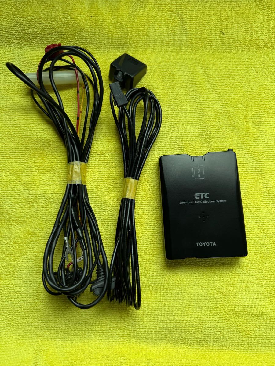 TOYOTA ETC アンテナ分離型 DENSO 普通車登録使用 簡単取付 純正 格安 トヨタ デンソー 即納 作動確認済み(純正品)｜売買されたオークション情報、yahooの商品情報を ...