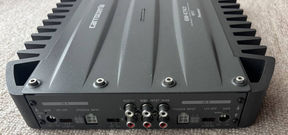 Yahoo!オークション - Carrozzeria GM-X747 100W×4 ブリッジャブルパ...