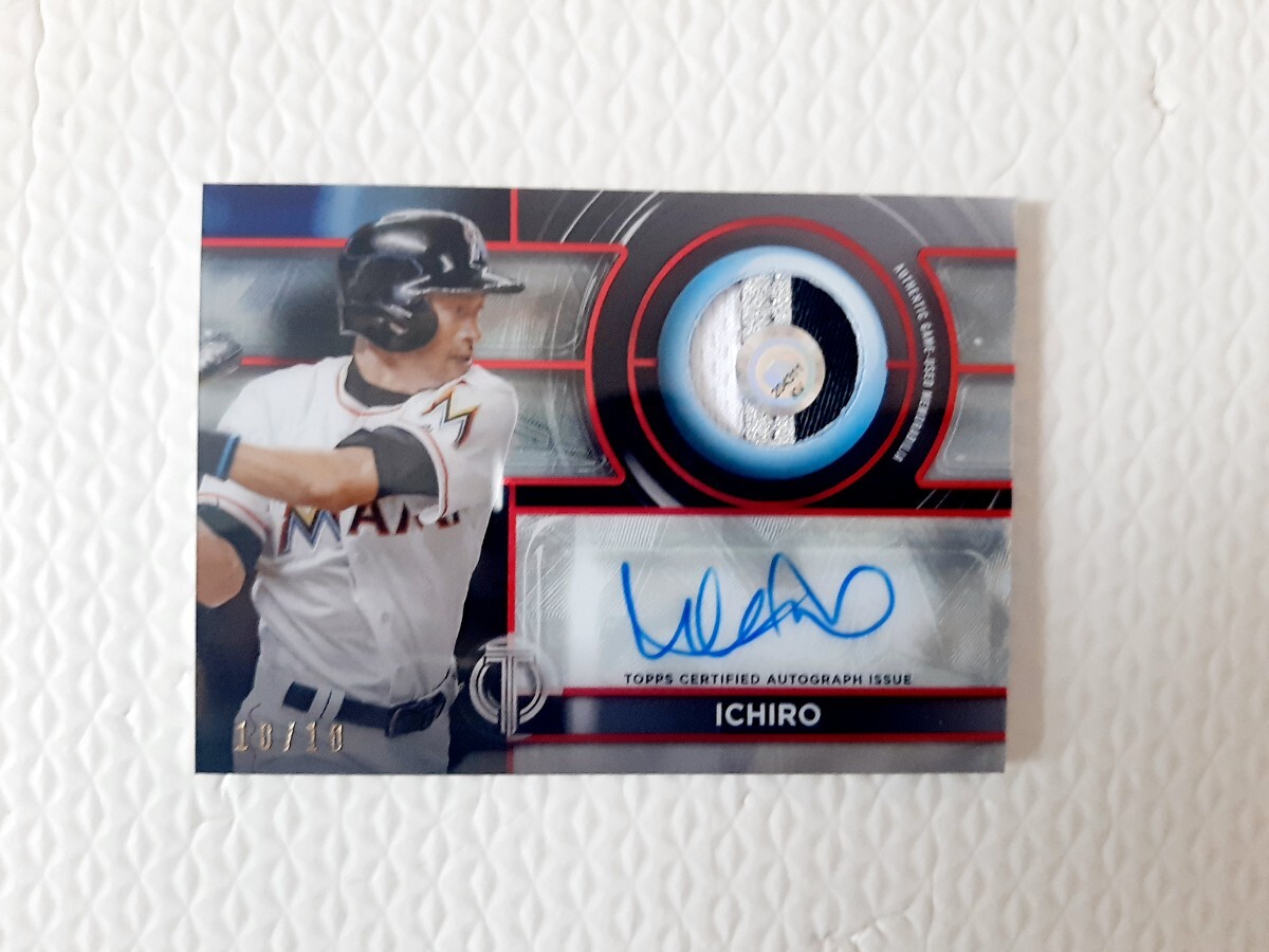 Topps イチロー直筆サインカード 10枚限定 レリック|Yahoo Topps イチロー直筆サインカード 10枚限定 レリック|Yahoo