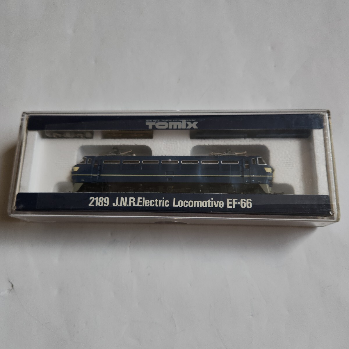 Yahoo!オークション - TOMIX 2189 国鉄 EF66形 電気機関車(ヒサシナシ)