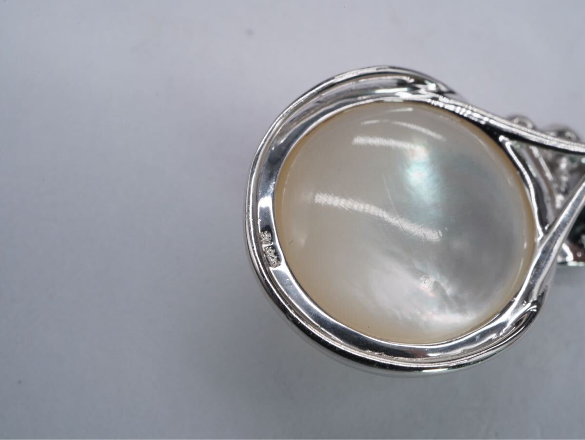 1025】SILVER シルバー 925 マベパール 半円真珠 パール 1025】SILVER シルバー 925 マベパール 半円真珠 パール