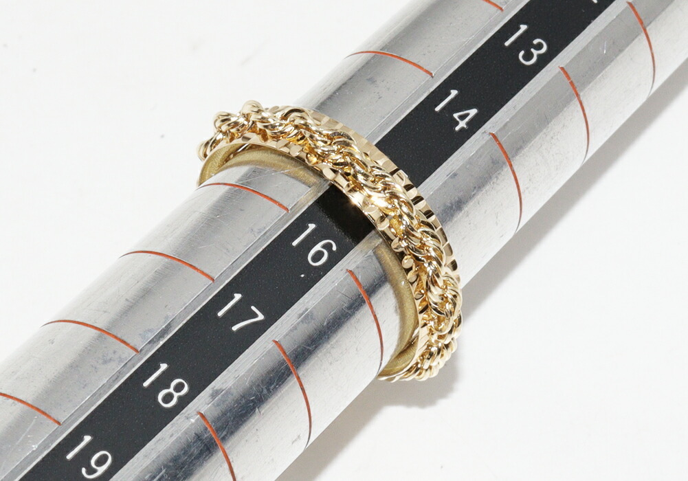 Yahoo!オークション - 指輪 K18YG