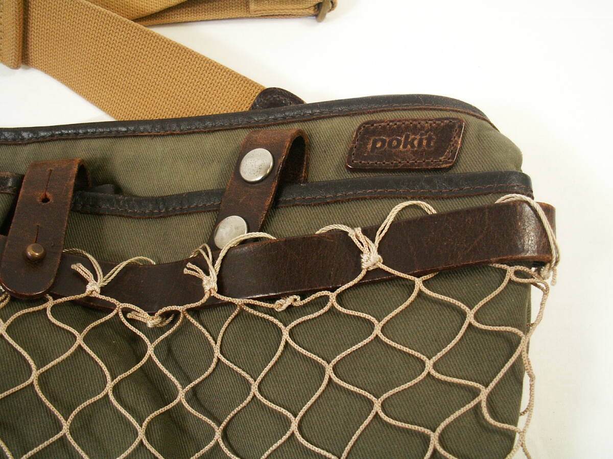 Yahoo!オークション - POKIT/ポキット 定番 フィッシャーマンバッグ/シ...