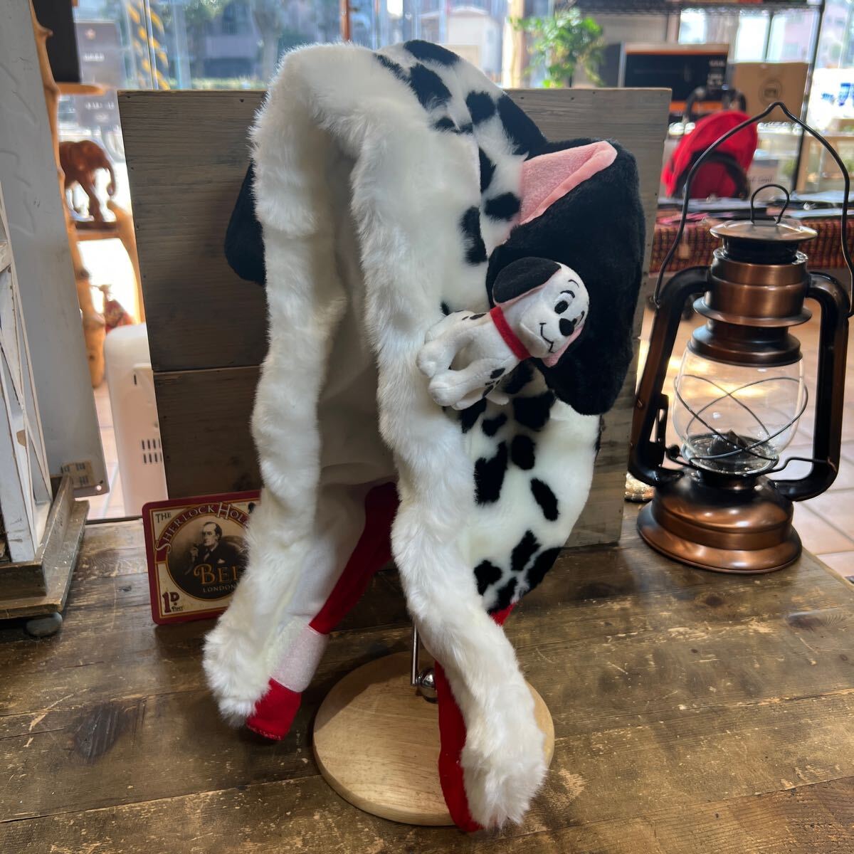 Yahoo!オークション - 3236. 101匹わんちゃん ファンキャップ ダルメシ...