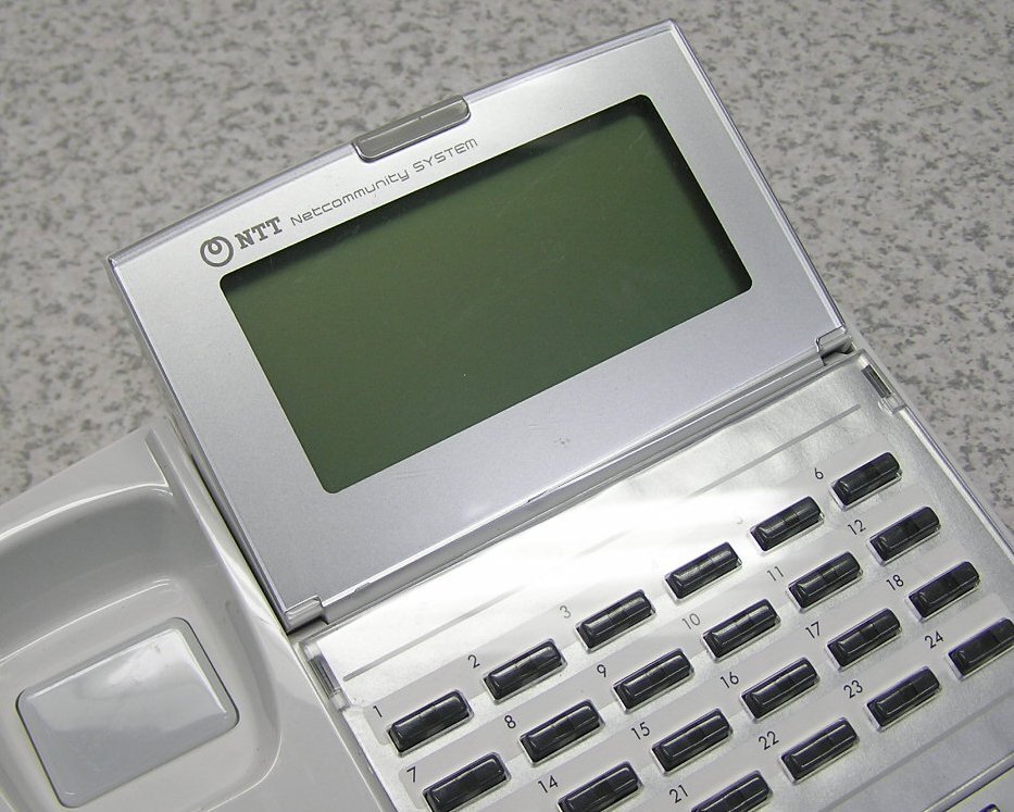 Yahoo!オークション - 7台入荷 NTT αNX 24ボタン スター電話機 『NX-...