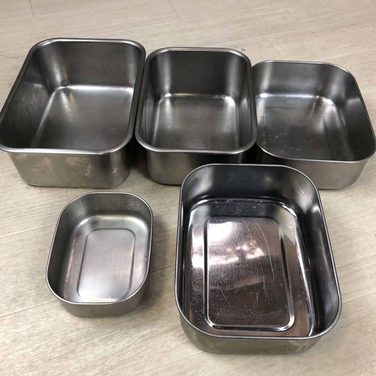 Yahoo!オークション - O699】ステンレス 業務用 厨房 飲食店 深型組バ...