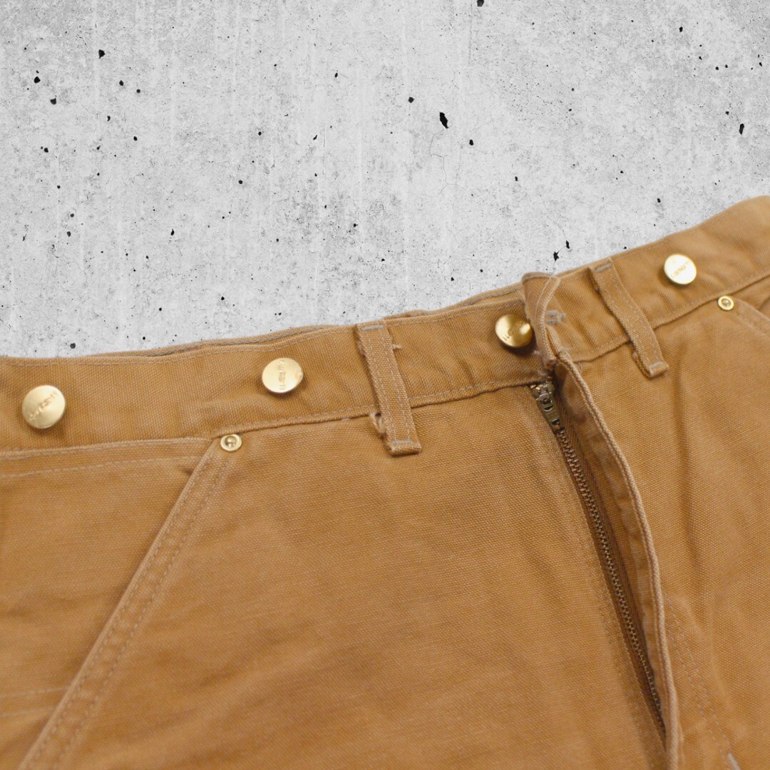 古着 90s USA製 CARHARTT W34×L34 B10 WORK PANTS BRN 古着 90s USA製 CARHARTT W34×L34 B10 WORK PANTS BRN