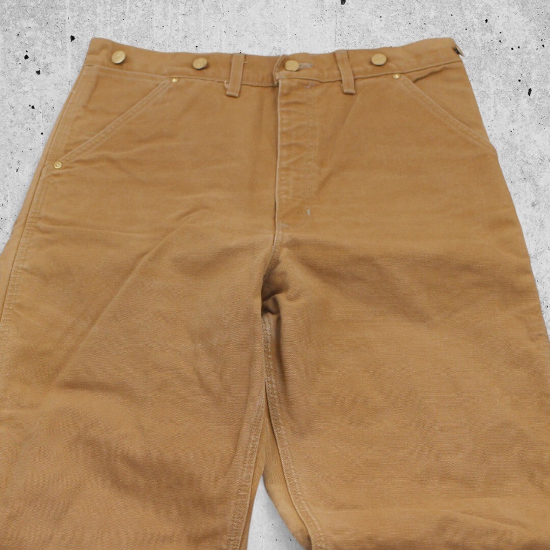 古着 90s USA製 CARHARTT W34×L34 B10 WORK PANTS BRN 古着 90s USA製 CARHARTT W34×L34 B10 WORK PANTS BRN