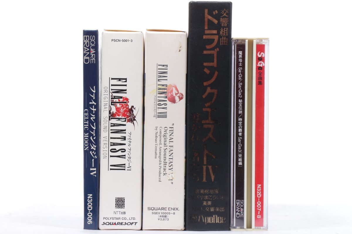 Yahoo!オークション - ゲーム音楽 RPG CDまとめ FF・ドラクエ・Sa Ga 5...
