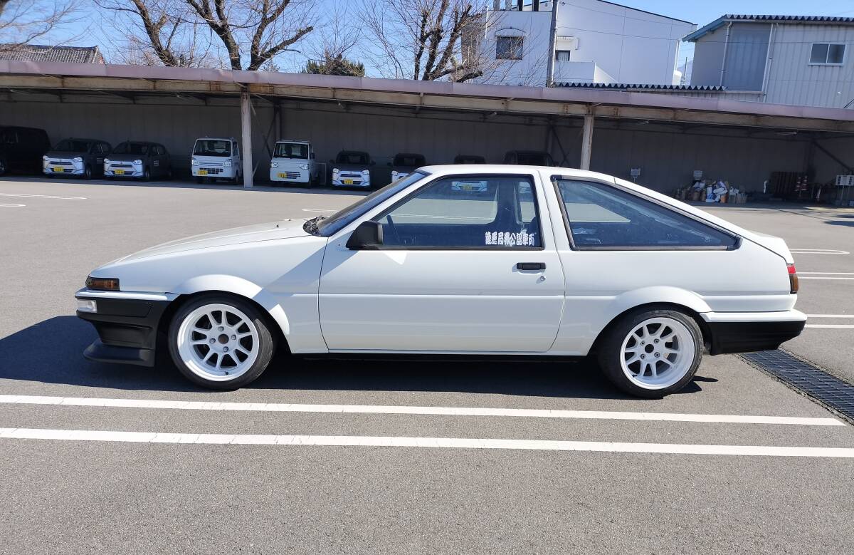 Yahoo!オークション - S62年 AE86 トレノ GTV 後期 3Dr 5速 外装 エン...