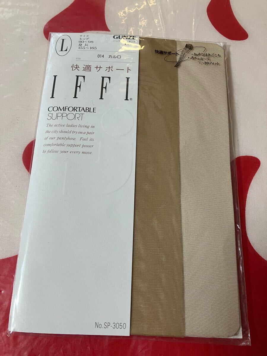 Yahoo!オークション - gunze IFFI 快適サポート L パンティストッキン...