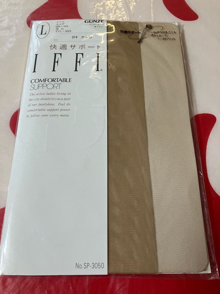 Yahoo!オークション - gunze IFFI 快適サポート L パンティストッキン...