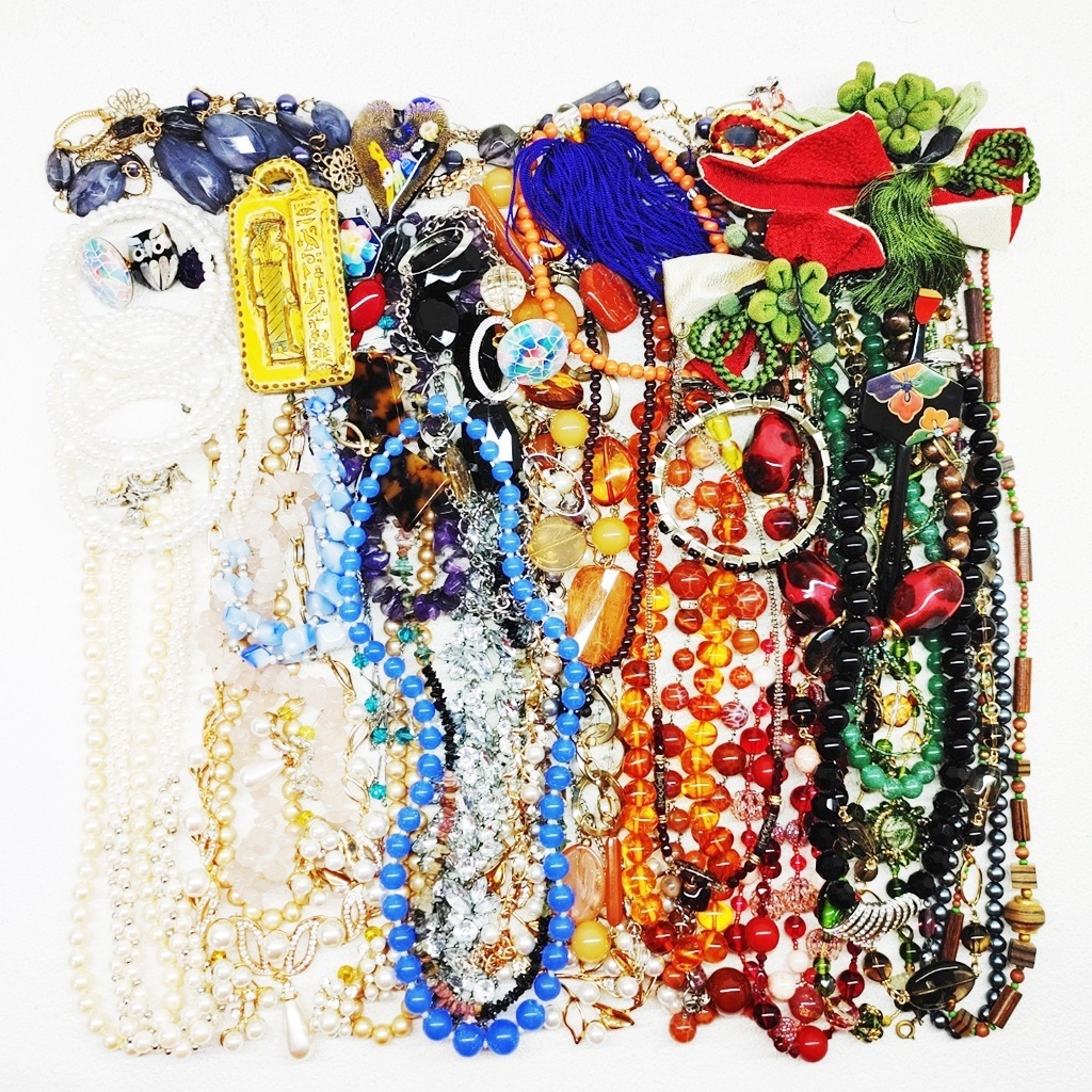 Yahoo!オークション - 【人気】アクセサリー まとめ 総重量 1 430g ネ...