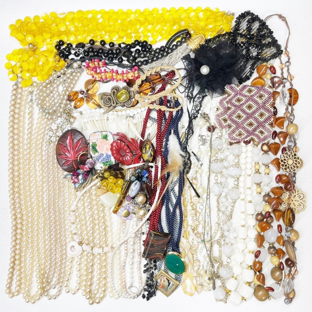 Yahoo!オークション - 【人気】アクセサリー まとめ 総重量 1 205g ネ...