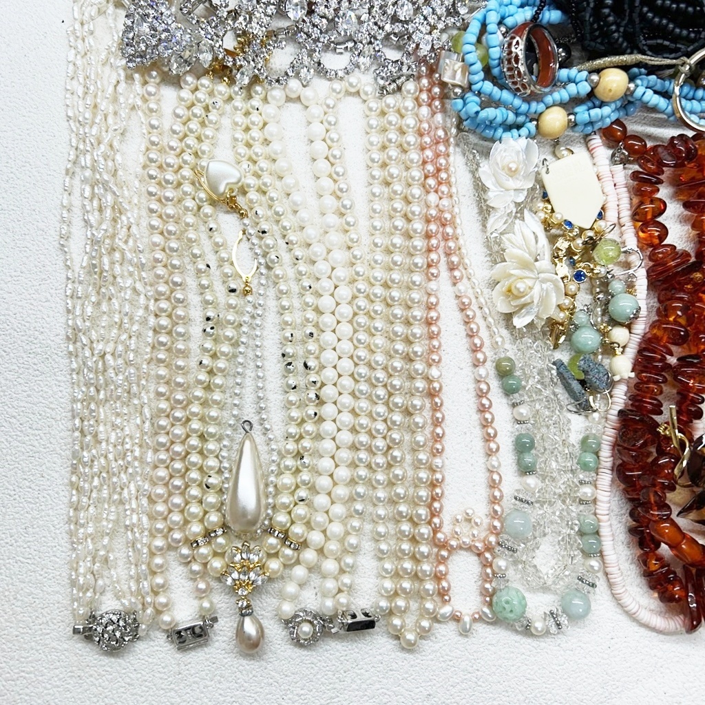 Yahoo!オークション - 【人気】アクセサリー まとめ 総重量 1 245g ネ...