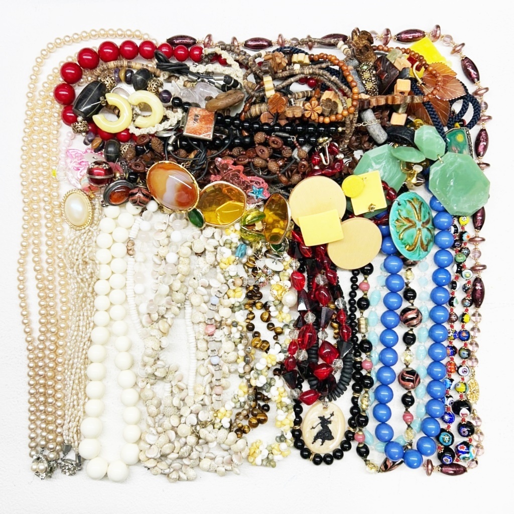 Yahoo!オークション - 【人気】アクセサリー まとめ 総重量 1 260g ネ...