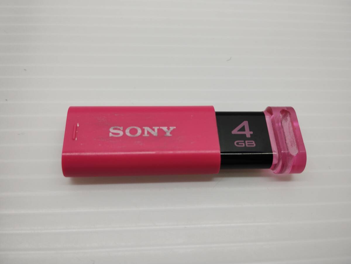 Yahoo!オークション - 4GB SONY USBメモリー フォーマット済み メモリ...