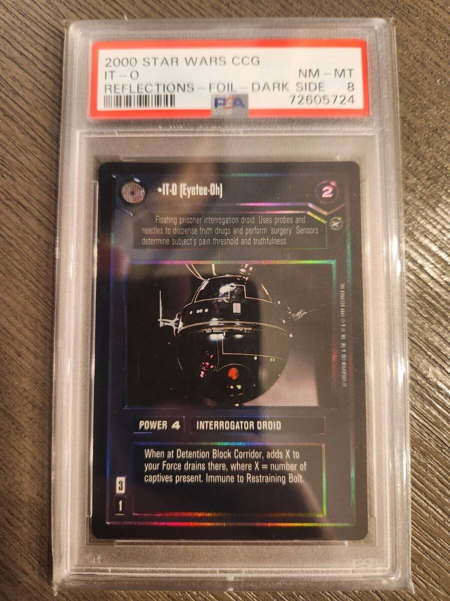 Yahoo!オークション - Star Wars CCG SWCCG Foil IT-O IT-0 Eyetee-Oh ...