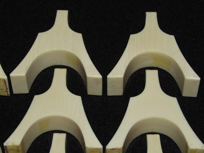 Yahoo!オークション - 最高級 琴柱 14個セット 総重量274g 猫脚付き 琴...