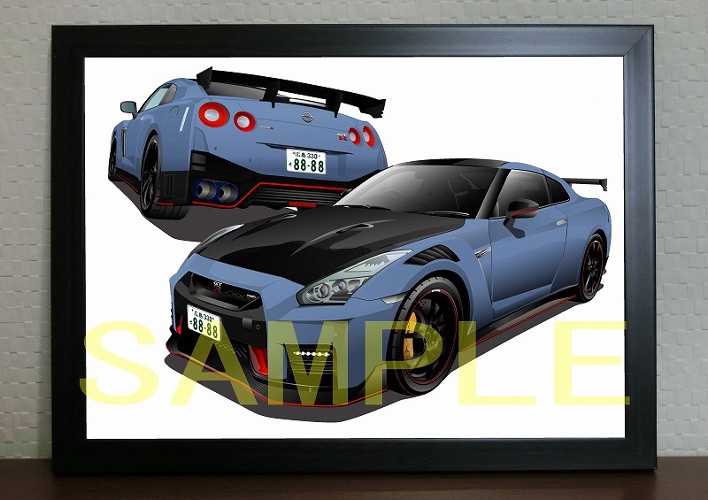 Yahoo!オークション - 希望ナンバー 2022 NISSAN R35 GTR NISMO ...