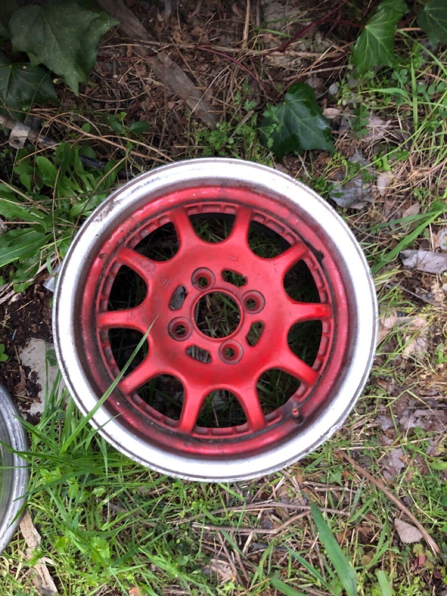 Yahoo!オークション - スプリントハート アルミホイール 14インチ 6J 4...