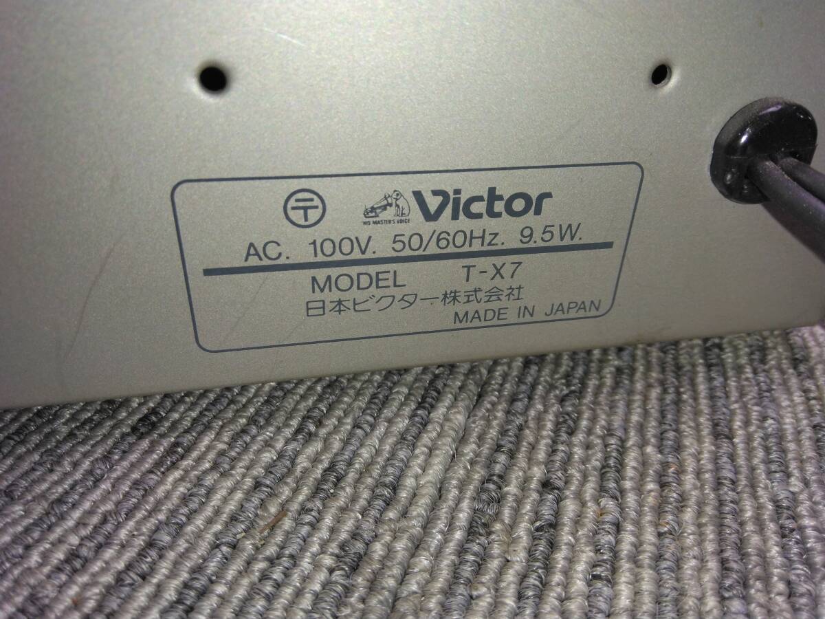 Yahoo!オークション - ・M666 棚14 ジャンク品 Victor T-X7 FM/AM クォ...