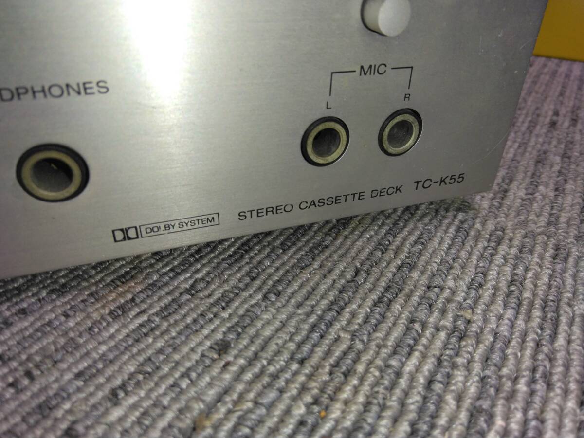 Yahoo!オークション - ・M686 棚5 ジャンク品 ソニー SONY TC-K55 ステ...