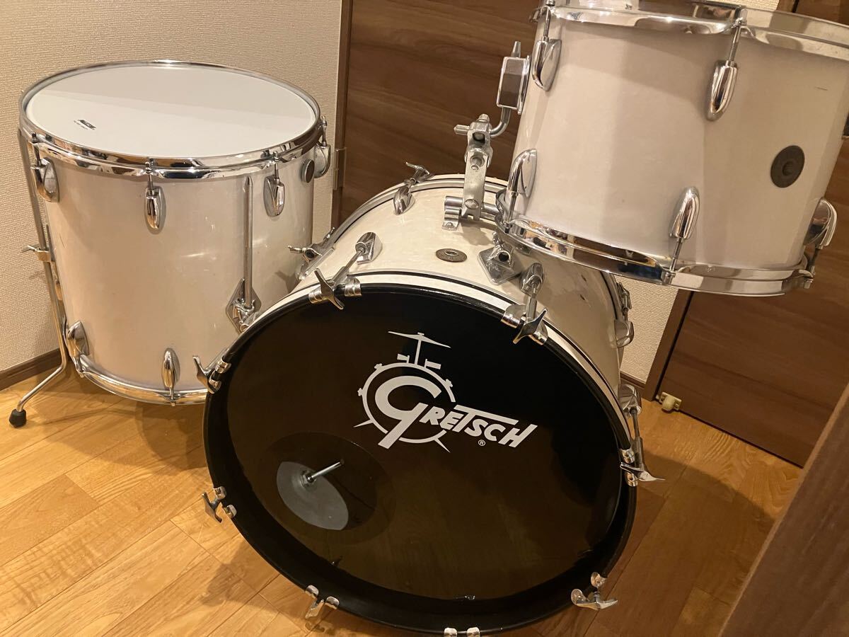 1971年以前 グレッチ ビンテージ ドラムセット Gretsch(セット)｜売買されたオークション情報、yahooの商品情報をアーカイブ公開 - オークファン（aucfan.com）