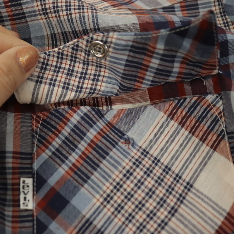 Yahoo!オークション - C422 70sビンテージ LEVIS リーバイス 長袖ウエ...