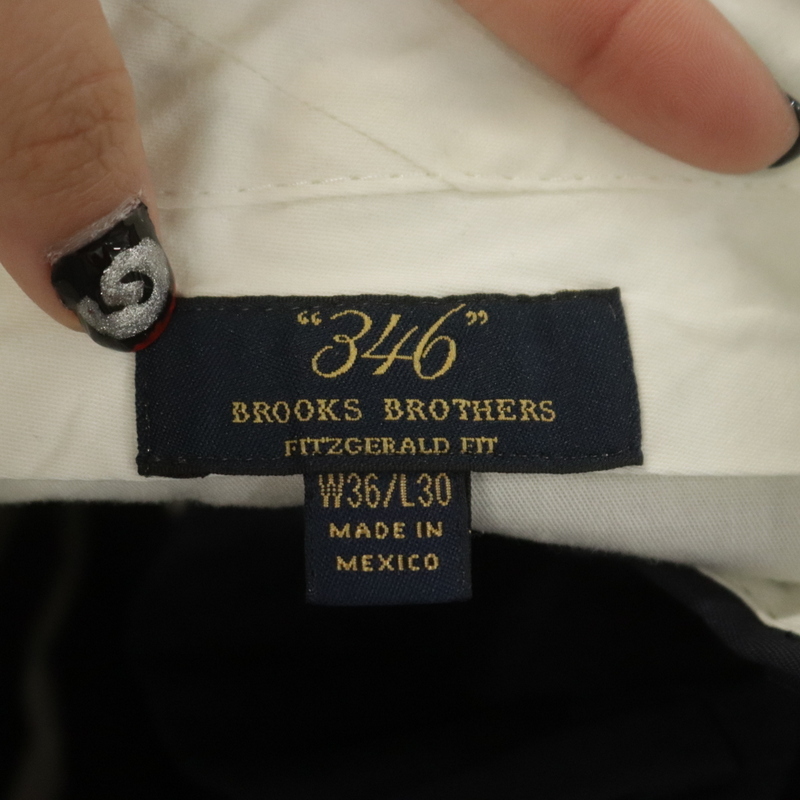 Yahoo!オークション - A193 2000年代製 ブルックスブラザーズ コットン...