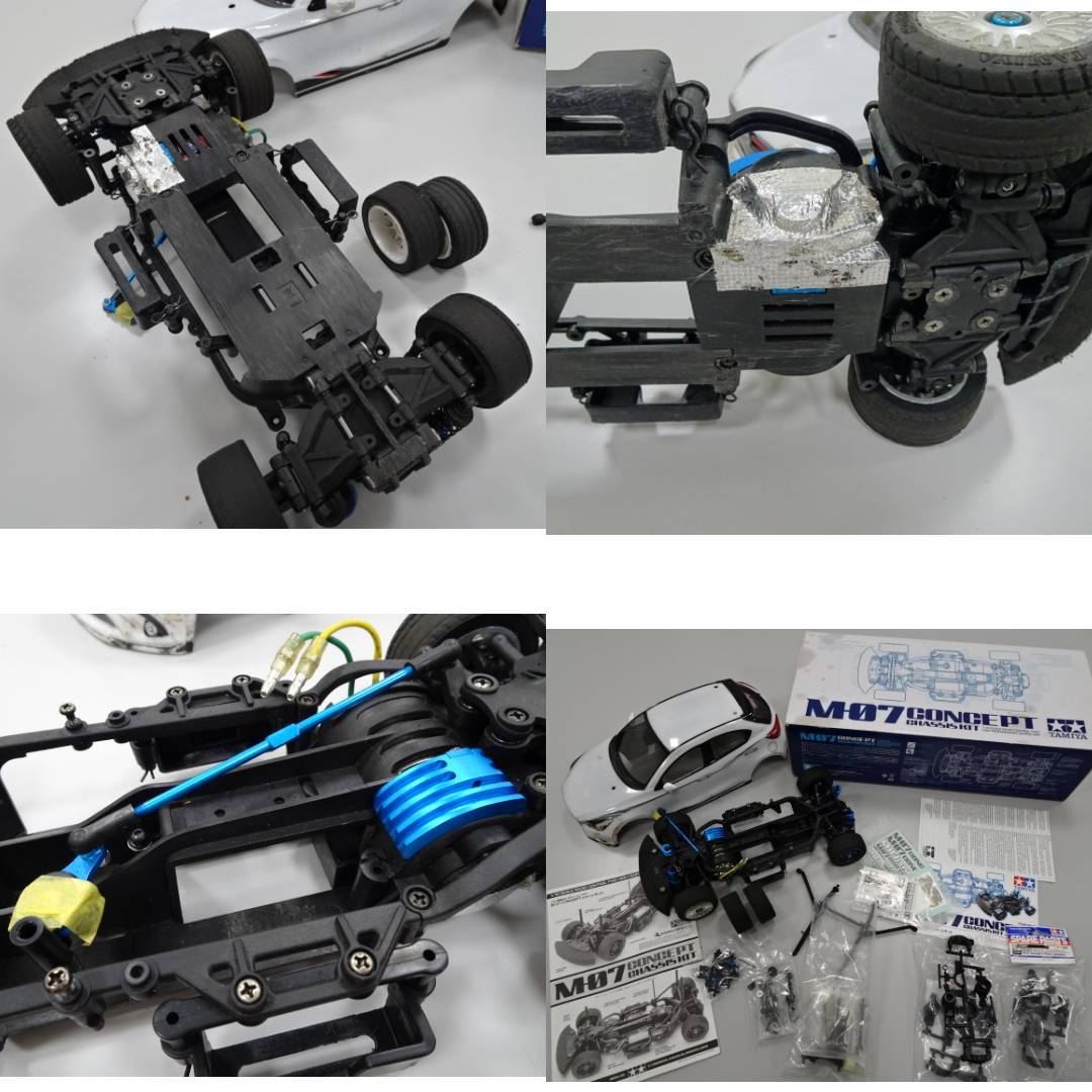 Yahoo!オークション - TAMIYA タミヤ田宮 M07 CONCEPT シャーシキット