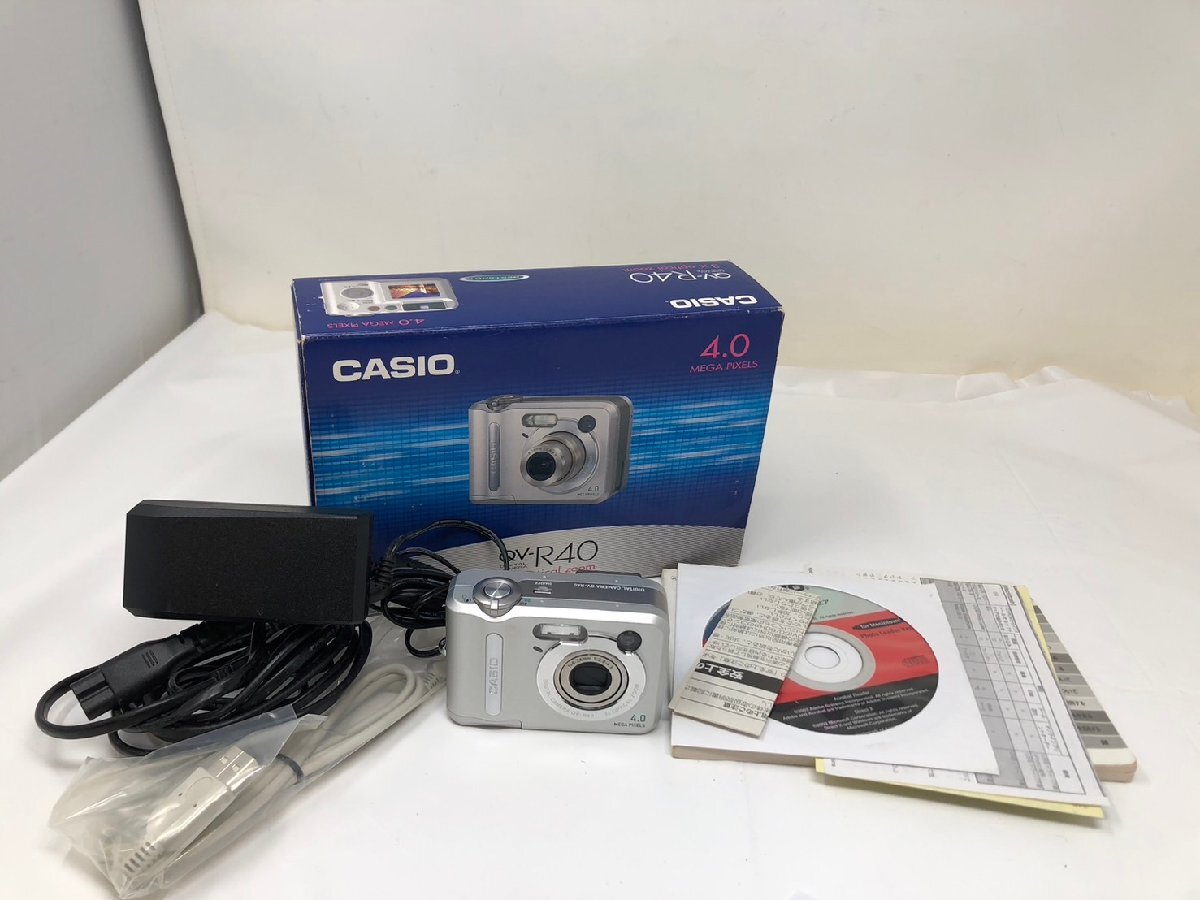 Yahoo!オークション - CASIO カシオ デジタルカメラ QV-R40 カメラ デ...
