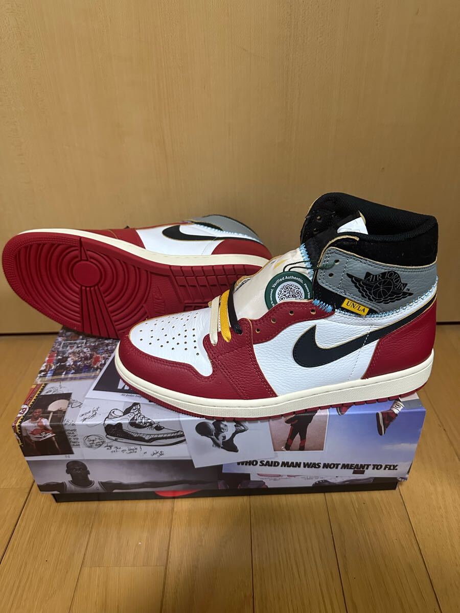 新品】26 5cm UNION × Nike Air Jordan 1 Retro High OG Chicago 新品】26 5cm UNION × Nike Air Jordan 1 Retro High OG Chicago