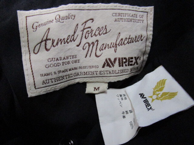 Yahoo!オークション - 定価27280円 AVIREX M－65フィールドジ...