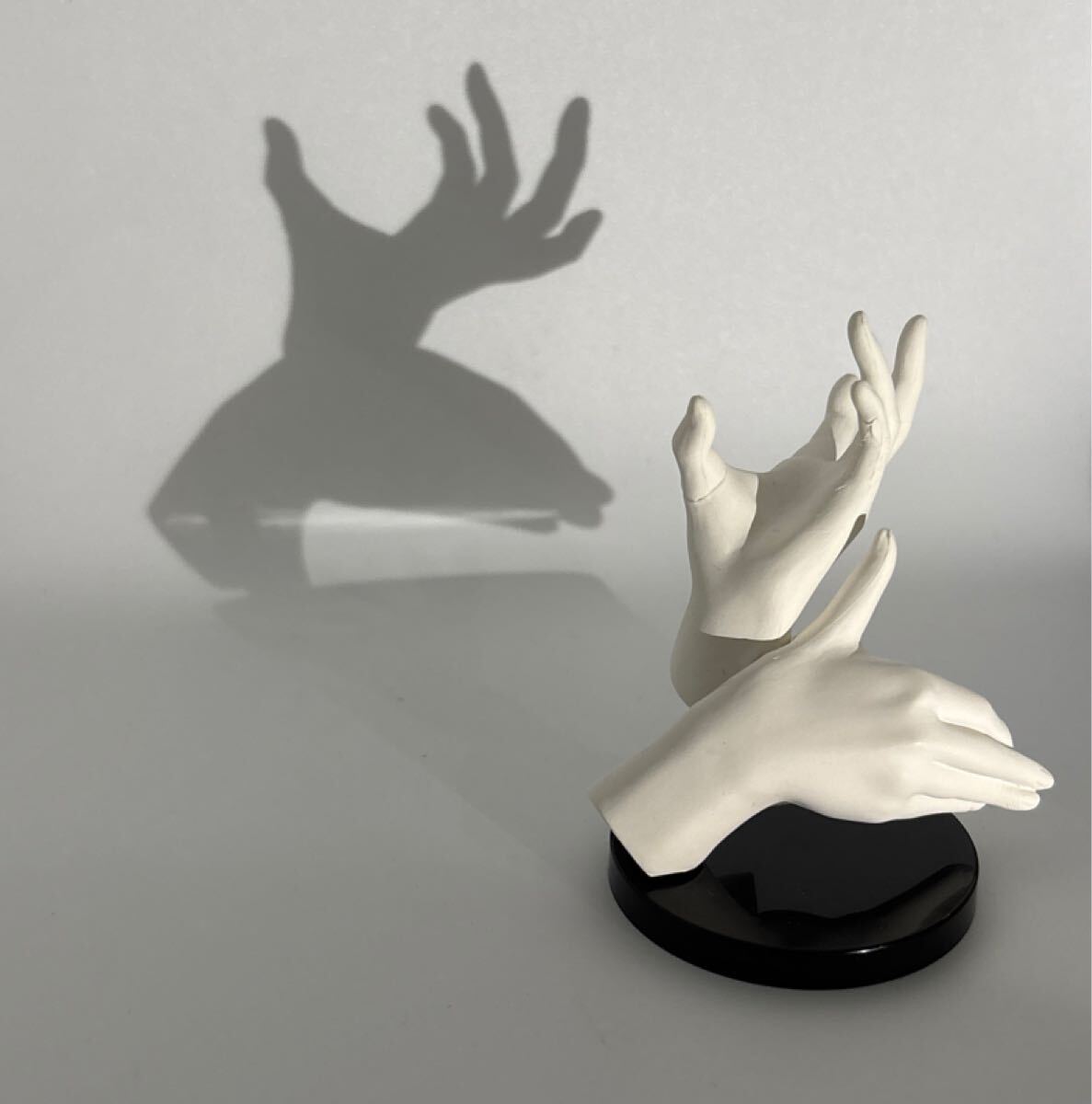 Yahoo!オークション - 影絵の手 〜動物〜 DEER シカ 鹿 フィギュア 手 ...