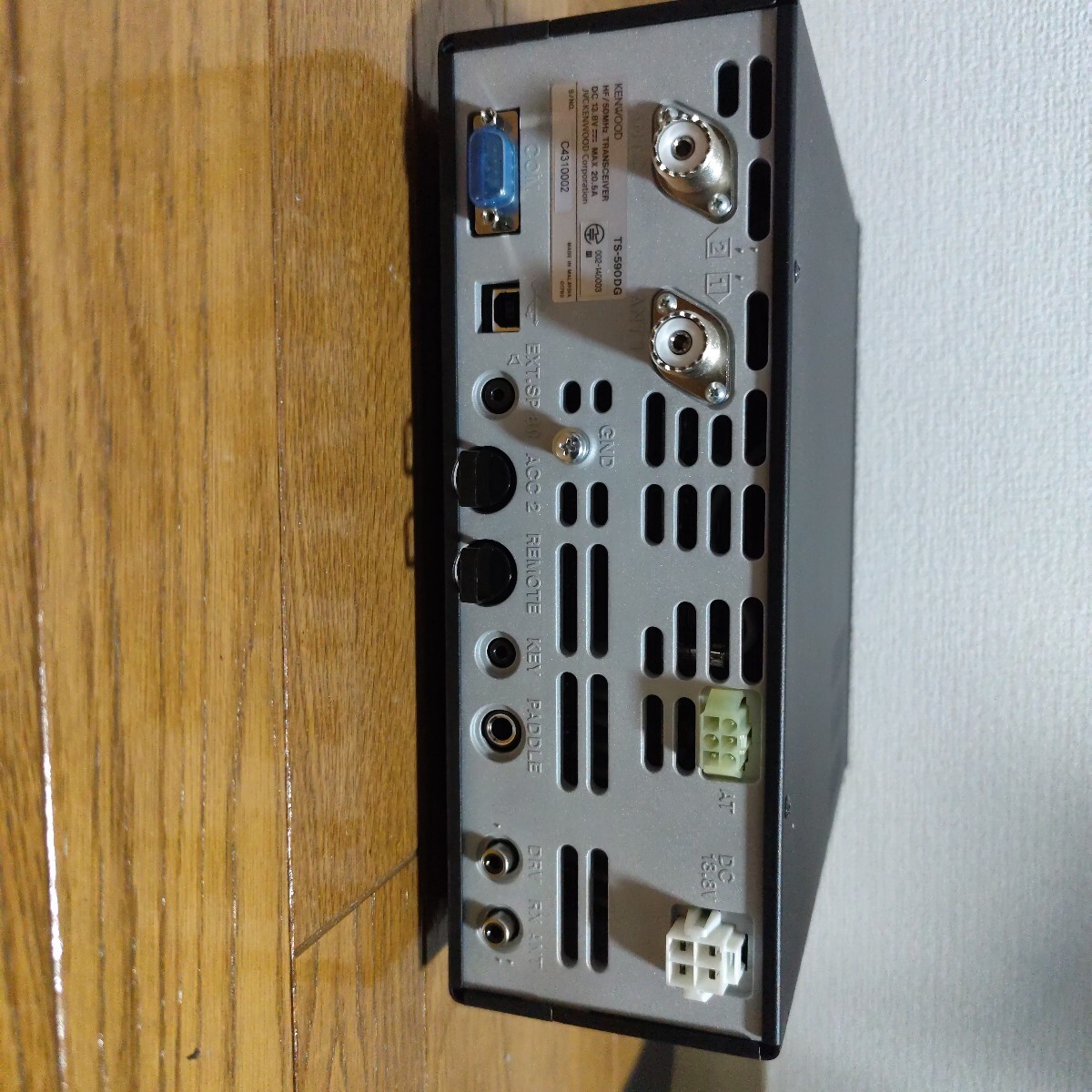 Yahoo!オークション - TS-590G 50W トランシーバー HF/50MHZ ケンウッ...