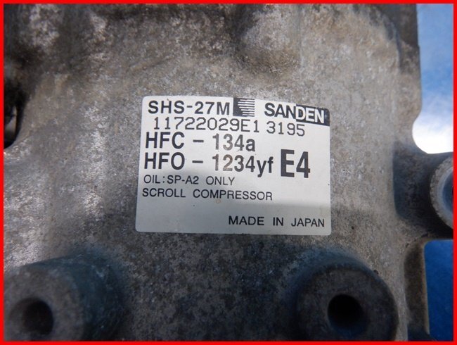 Yahoo!オークション - フリード+ GB7 コンプレッサー 管理番号 5227