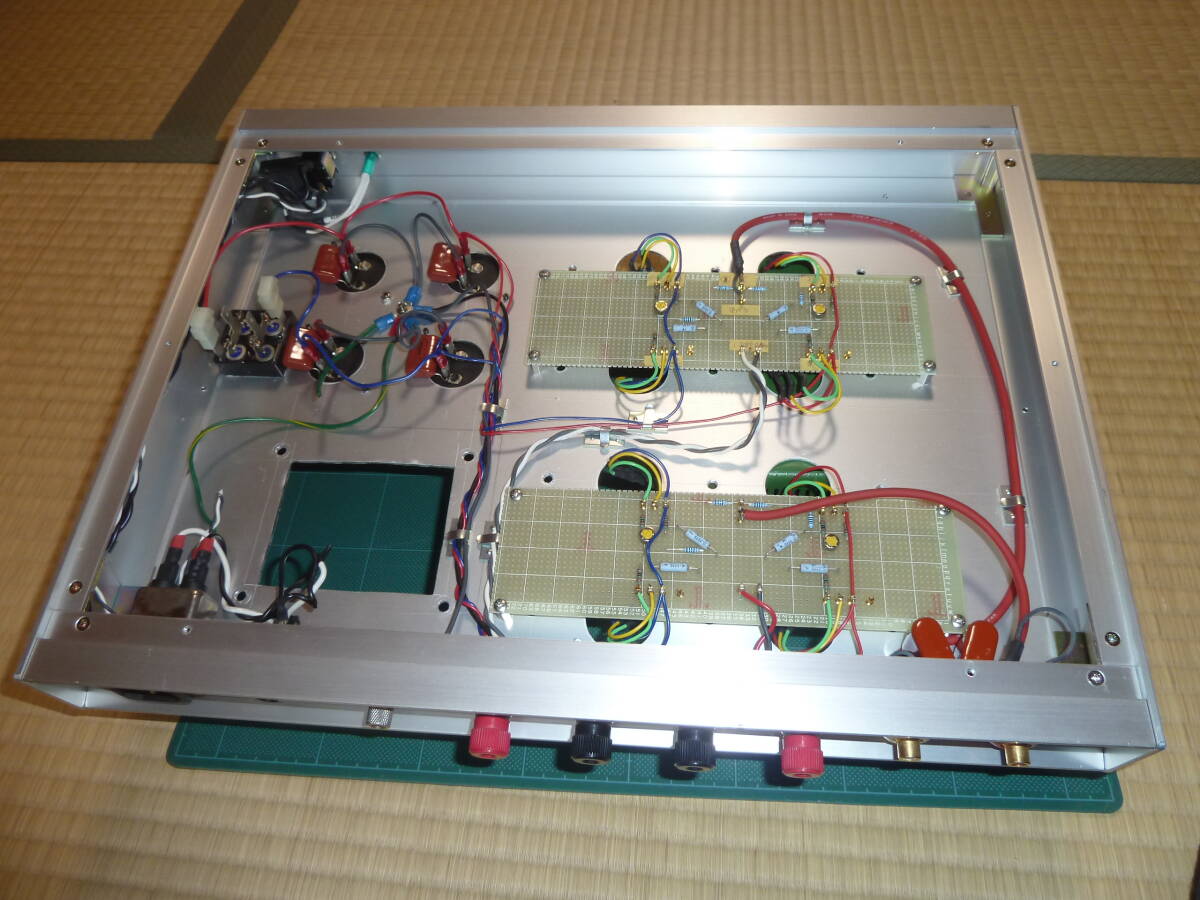 Yahoo!オークション - 自作 終段 NO-NFB 0dBパワーアンプ ジャンク品1...