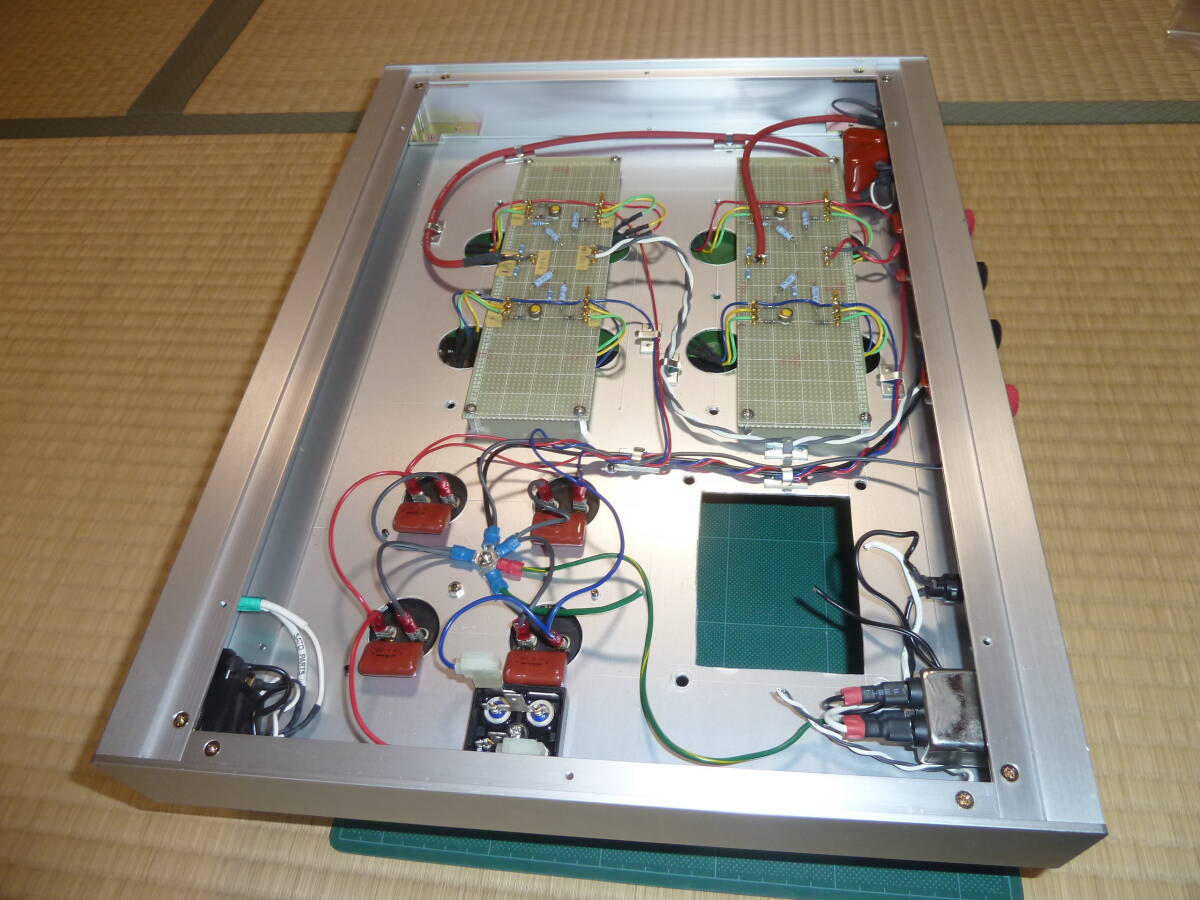 Yahoo!オークション - 自作 終段 NO-NFB 0dBパワーアンプ ジャンク品1...