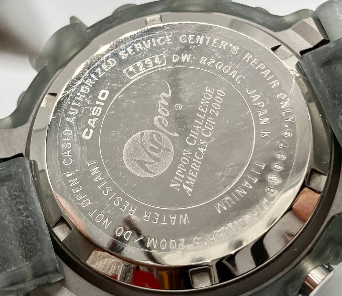 ジャンク【ラバー劣化】 CASIO カシオ G-SHOCK DW-8200AC ジャンク【ラバー劣化】 CASIO カシオ G-SHOCK DW-8200AC