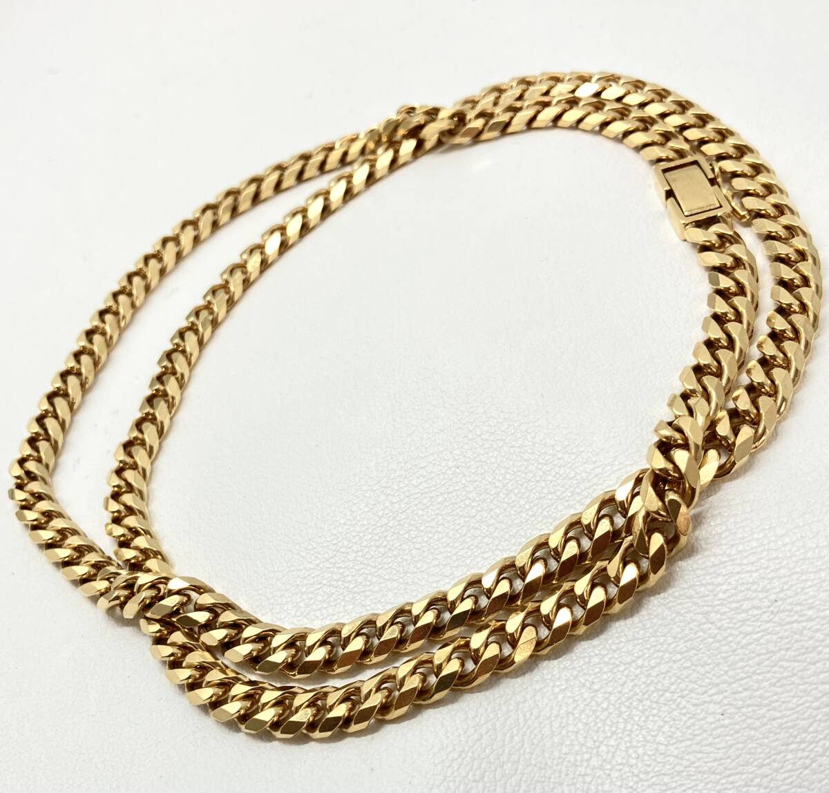 Yahoo!オークション - K18／八面喜平ネックレス／60cm／80.1g